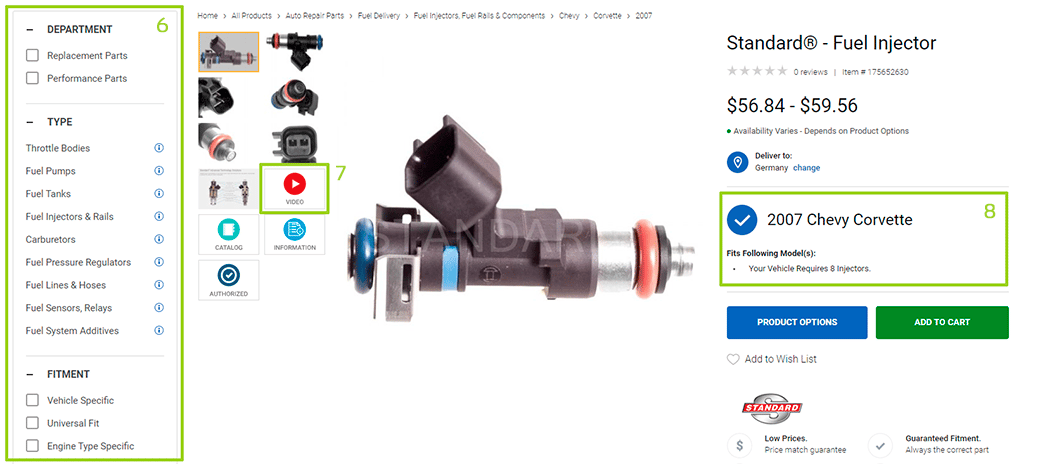 10 Features Your Online Auto Parts Store Needs