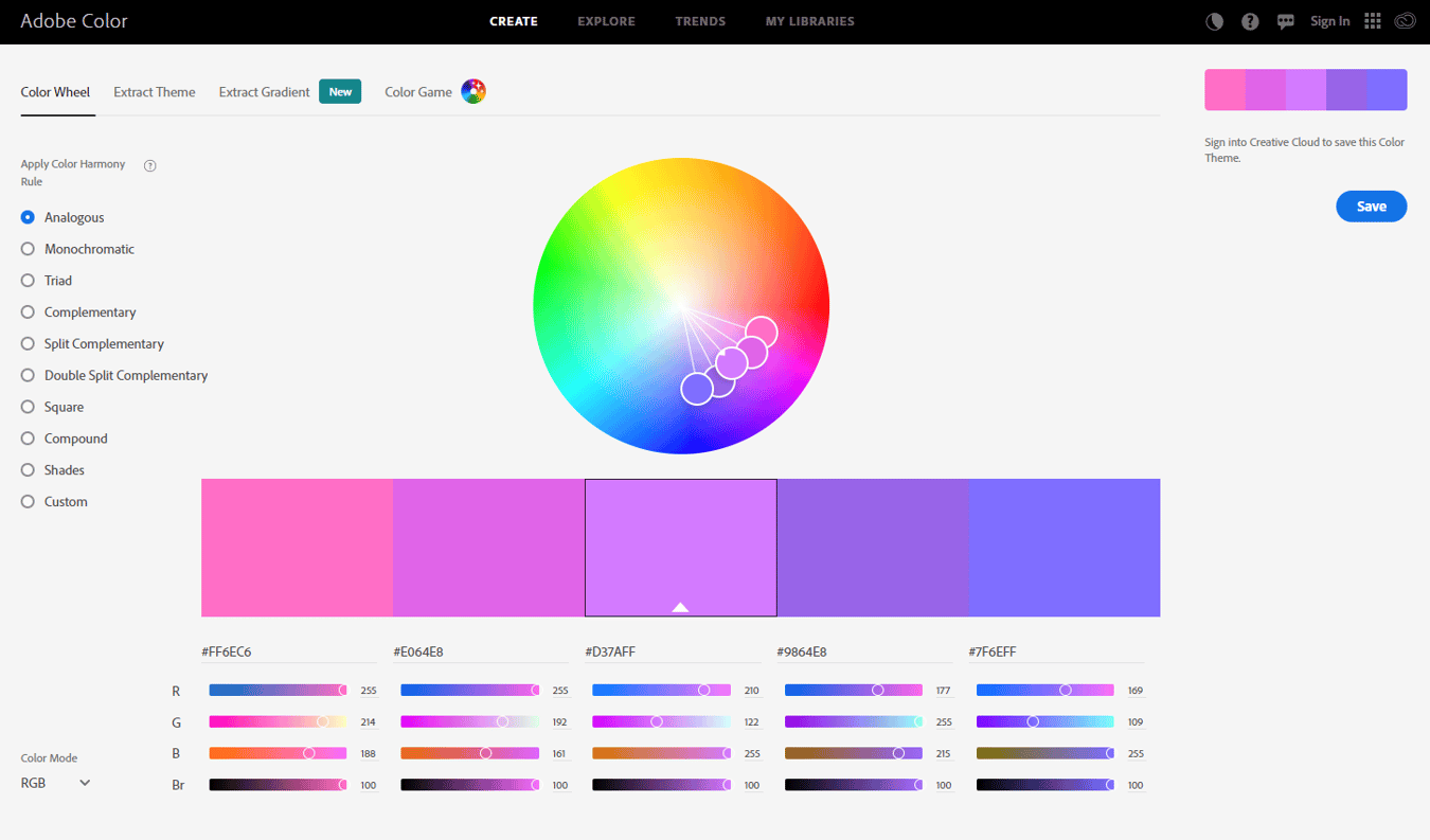 Website Color Schemes & The Best Color Scheme Generators