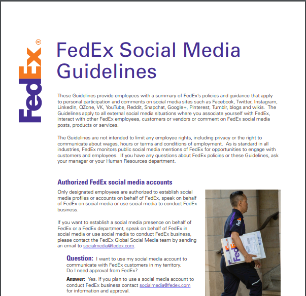 The Ultimate Guide for Social Media Guidelines Your Team Will Love