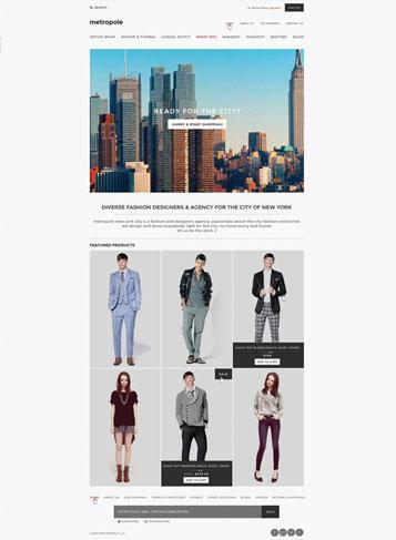 Metropole Responsive Theme – New Updated Themes from 3dCart