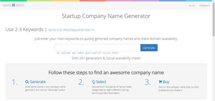 Best Business Name Generators to Find an Unique Name for Your Company